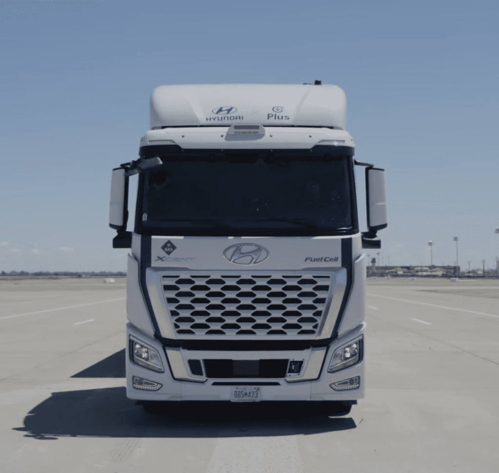 Hyundai and Plus unveil revolutionary level 4 hydrogen fuel cell ...