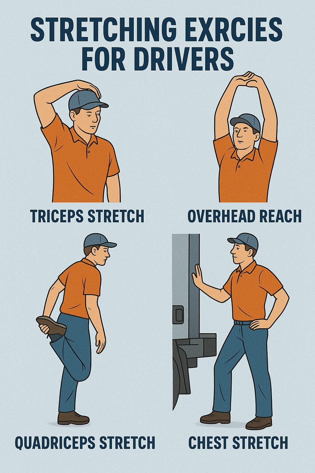 Stretching Exercises for Long-Distance Truck Drivers: A Path to a ...
