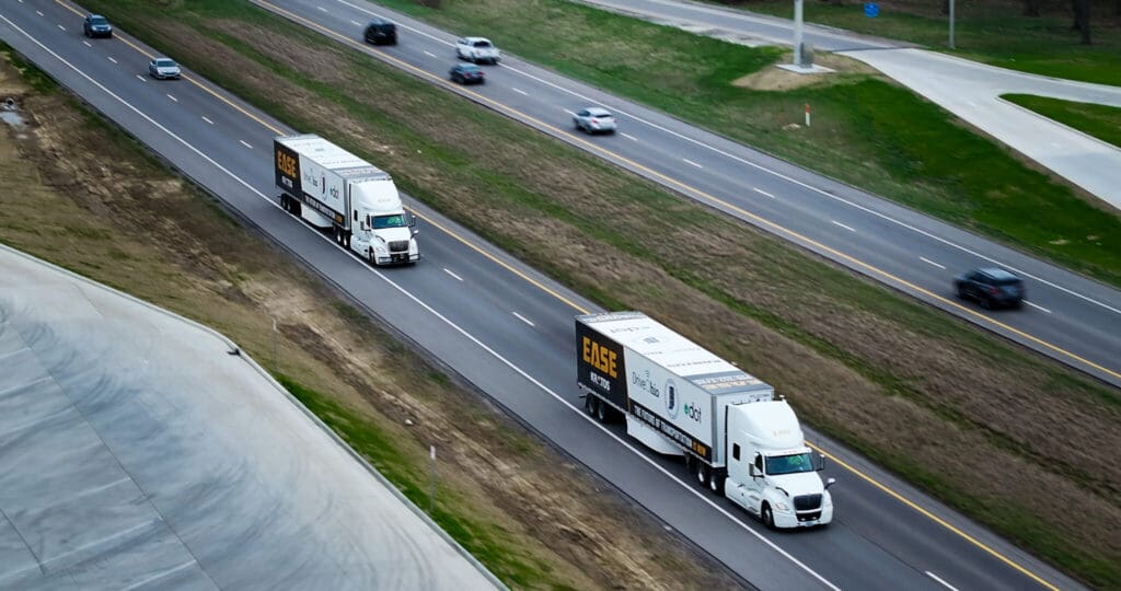 Truck platooning: Ohio and Indiana’s automated truck convoy project ...
