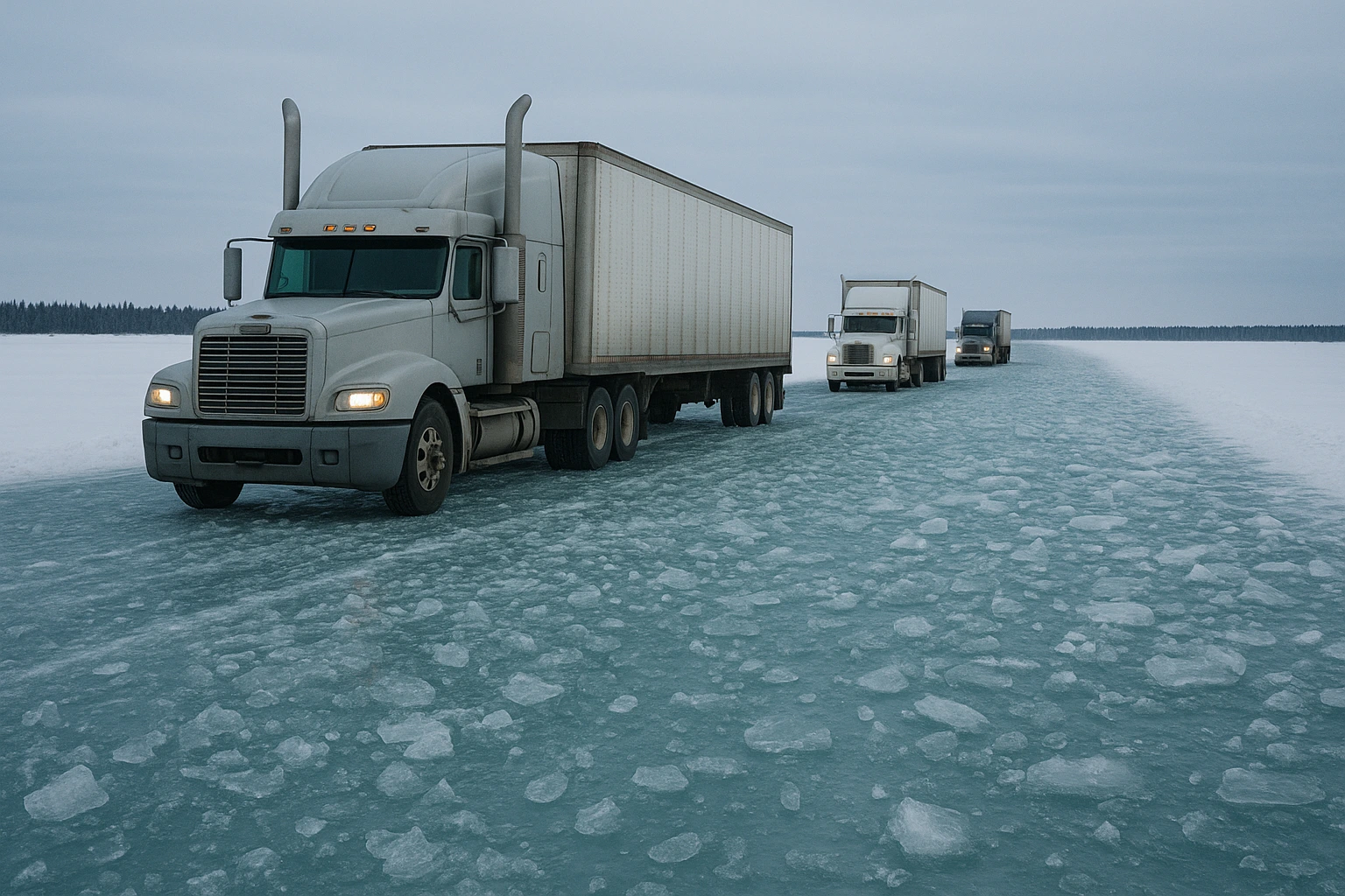 Bravery on the Ice: The Unsung Heroes of America's Frozen Roads - SaintGeorge